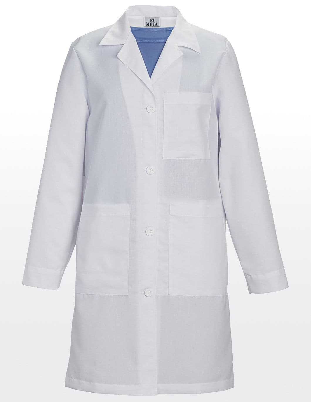 White Swan Meta Full Length Women's Lab Coat