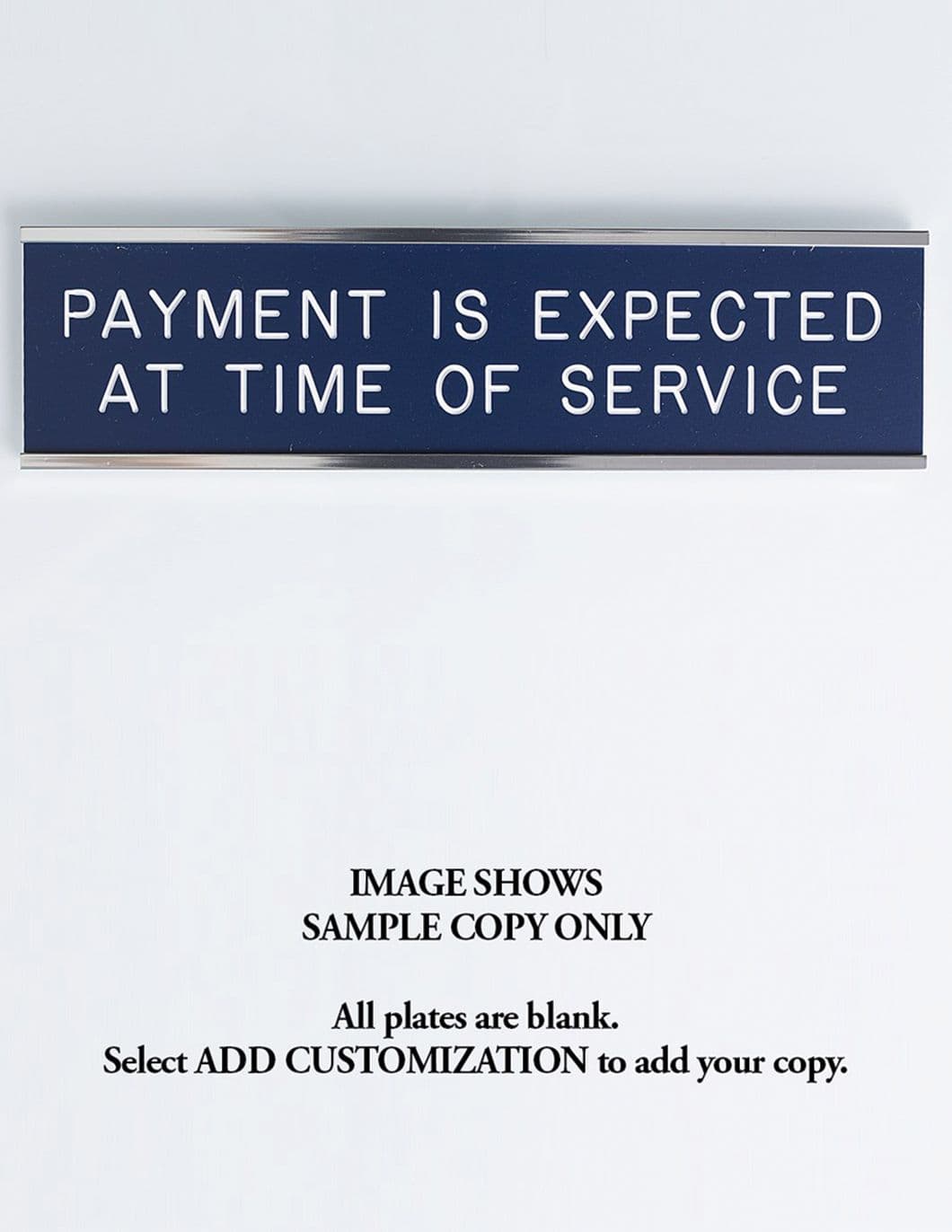 Engraved Office Plates