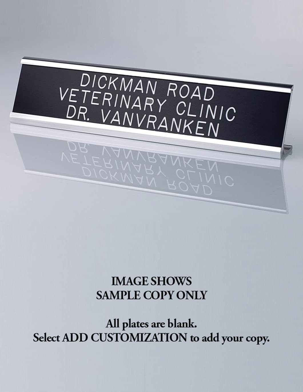 Engraved Office Plates