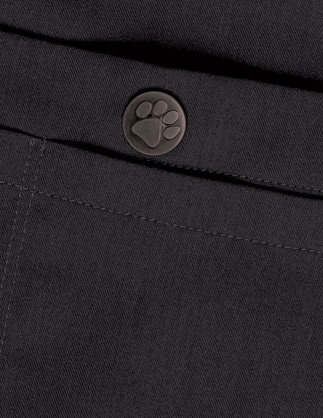 Healing Hands Hearts & Paws Knit Side Scrub Top