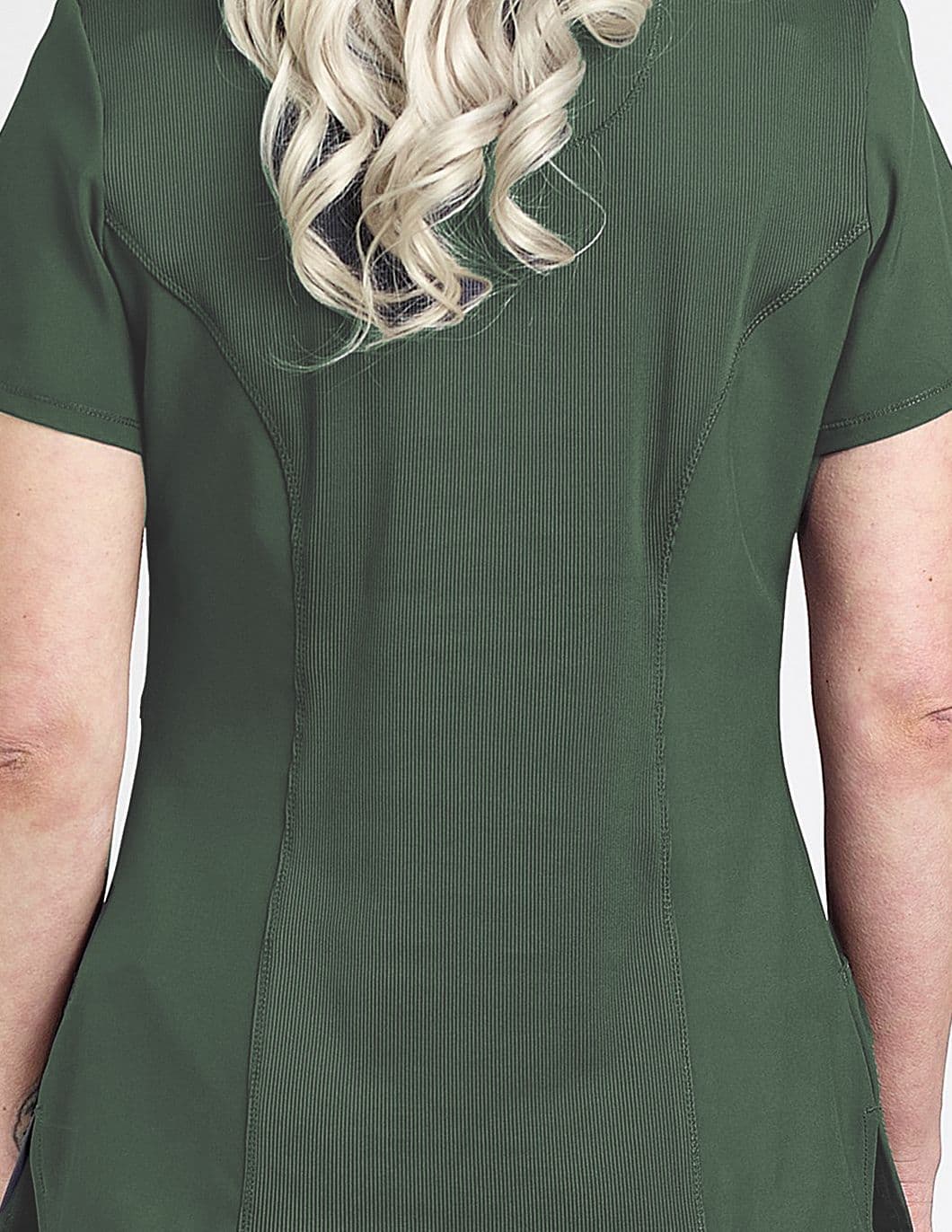Cherokee Infinity Mock Wrap Scrub Top
