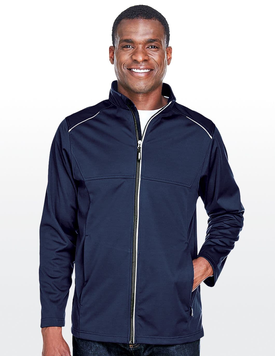 Men's Techno Lite Three-Layer Knit Tech-Shell Jacket