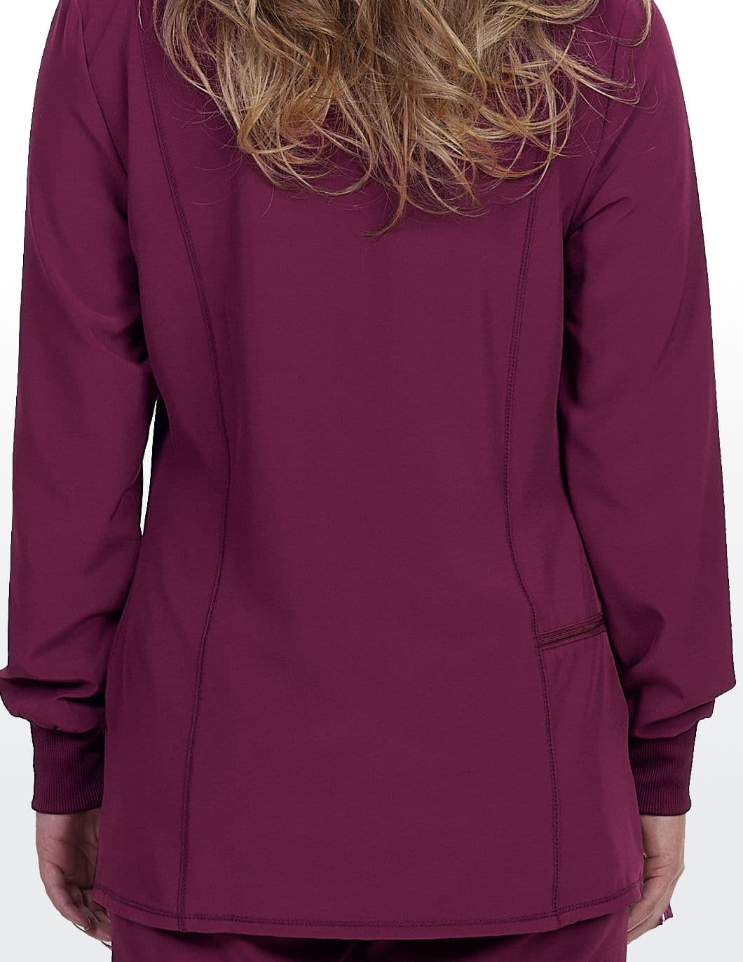 Cherokee Allura Zip Front Warm Up Jacket