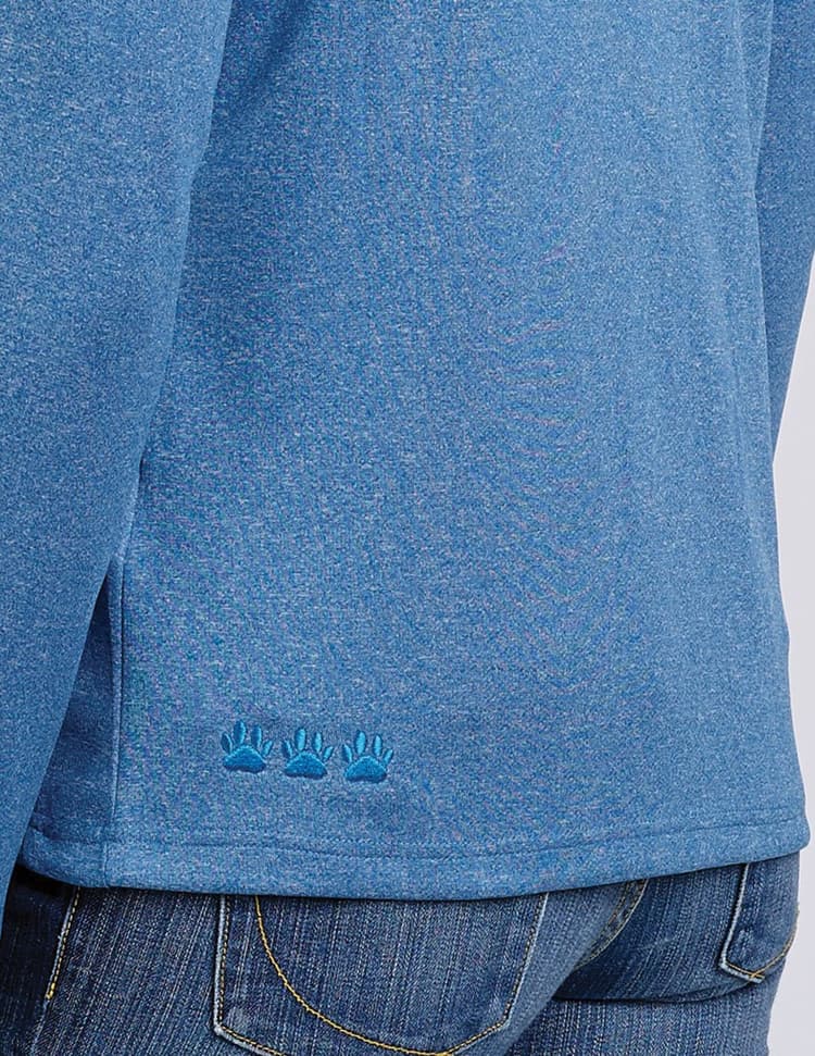 Devon and Jones Tech-Shell Women's Full Zip Jacket With Paws