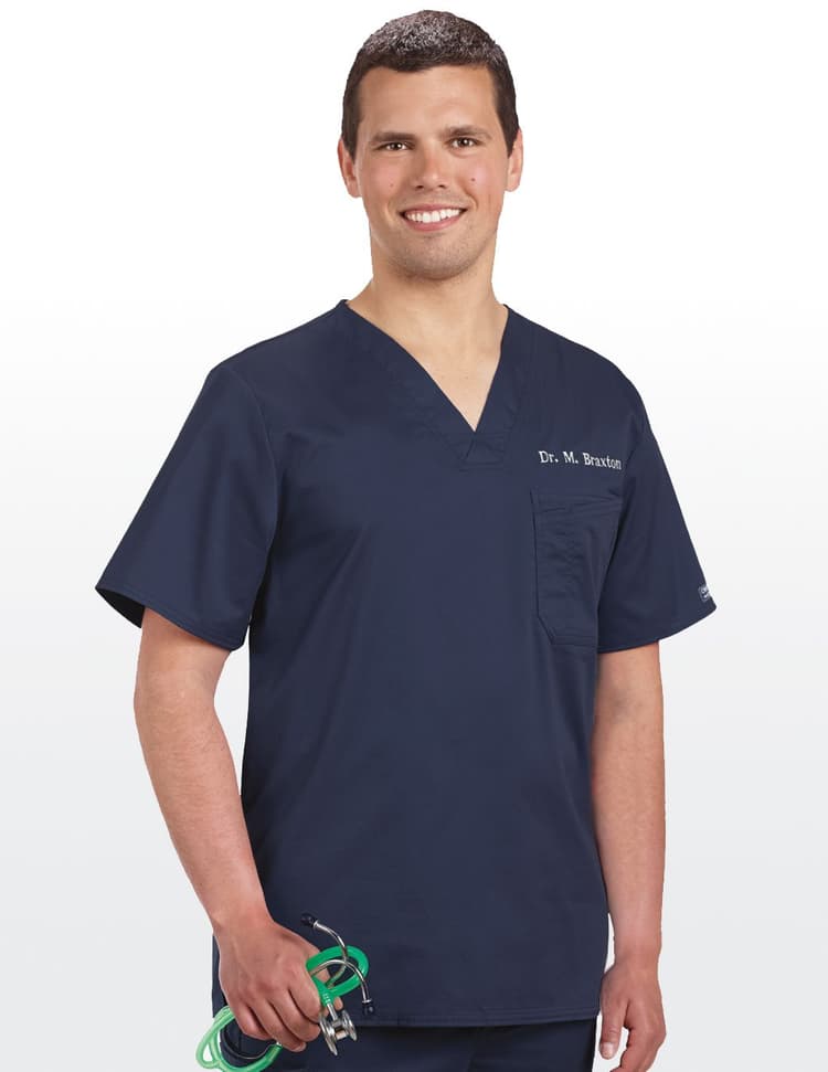 Cherokee Core Stretch Men's V-Neck Scrub Top