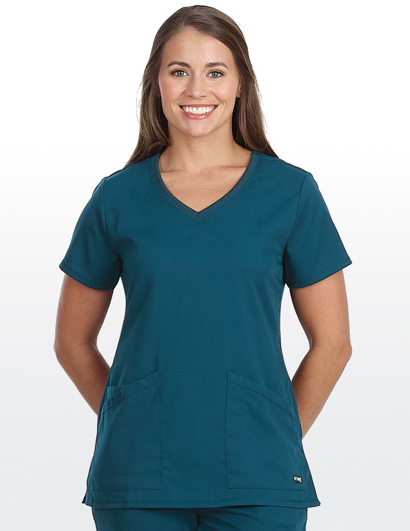Grey's Anatomy Stretch Softened V-Neck Scrub Top