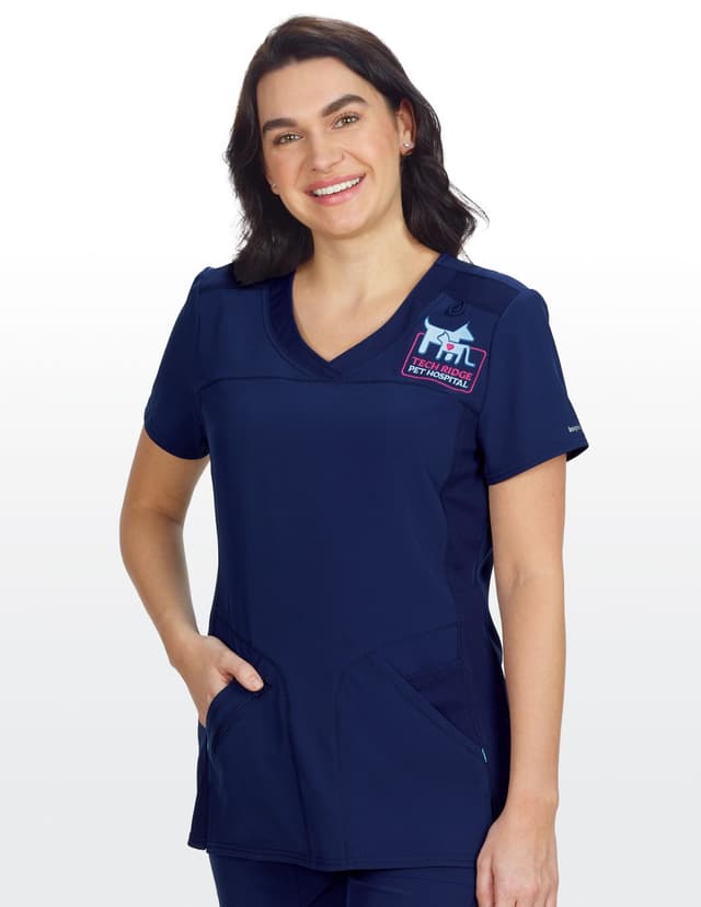 Inspira Four Pocket Scrub Top