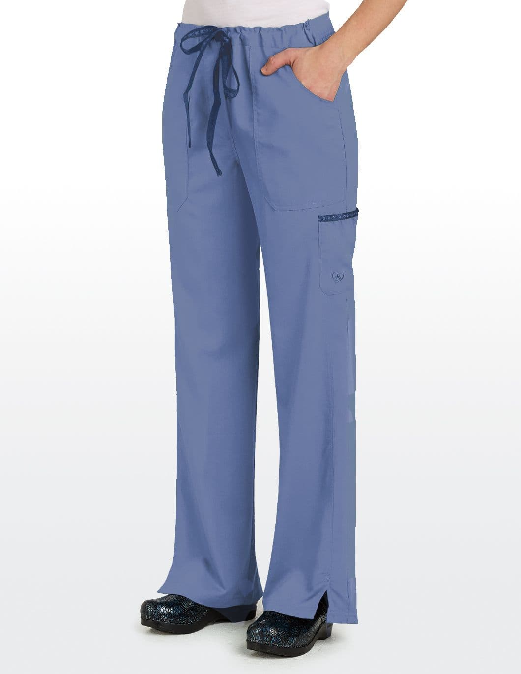 Healing Hands Hearts and Paws Stretch Scrub Pant