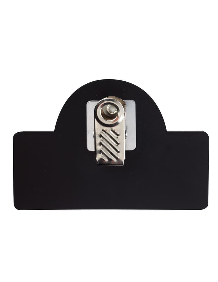 Bullnose Clip for Engraved Badge