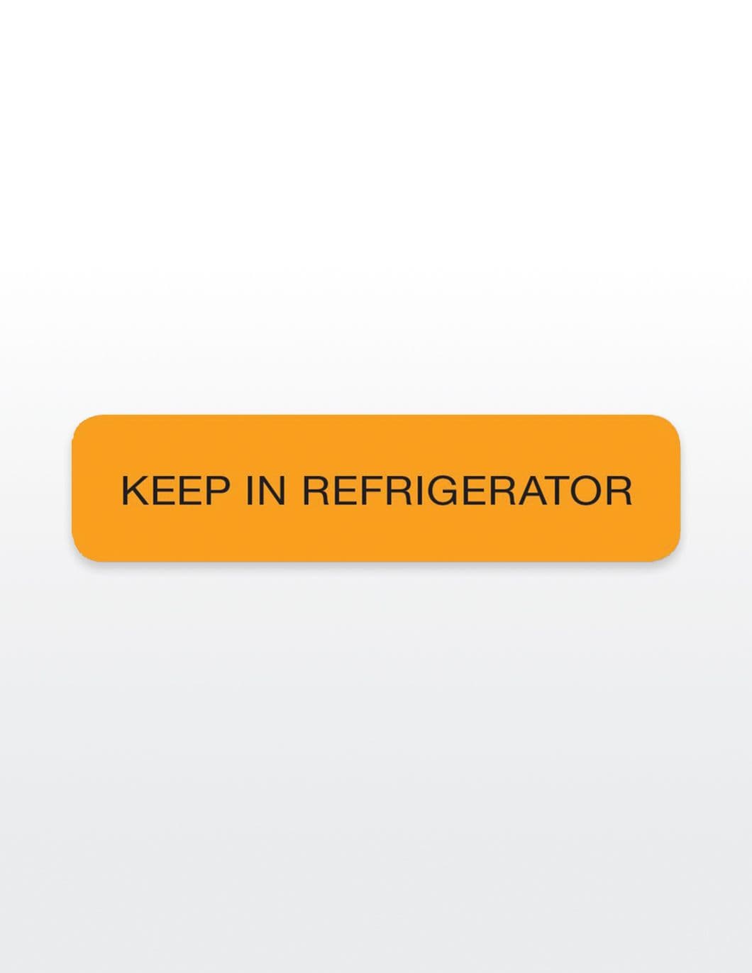 KEEP IN REFRIGERATOR Med. Stickers